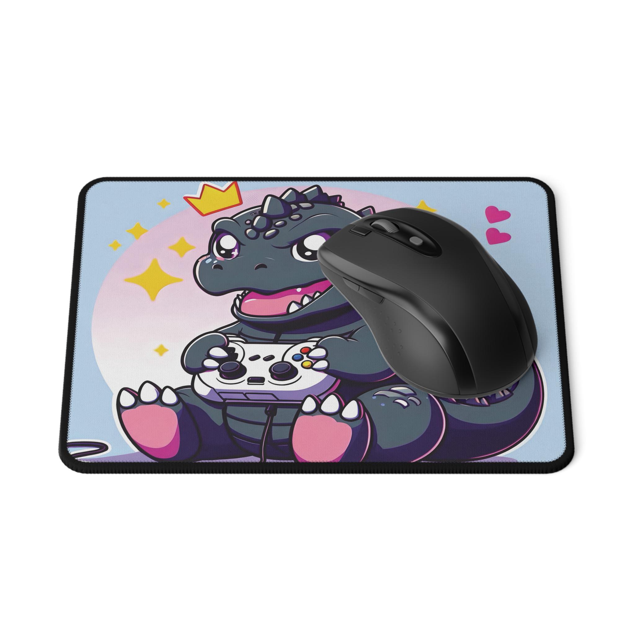 Cute Godzilla Gaming Mousepad, Gamer Desk Pad, Playful Desk Accessory ...