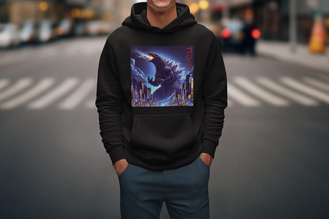 Godzilla City Toddler/kids/adult Hoodie, Gojira Hoodie, Kaiju Hoodie ...