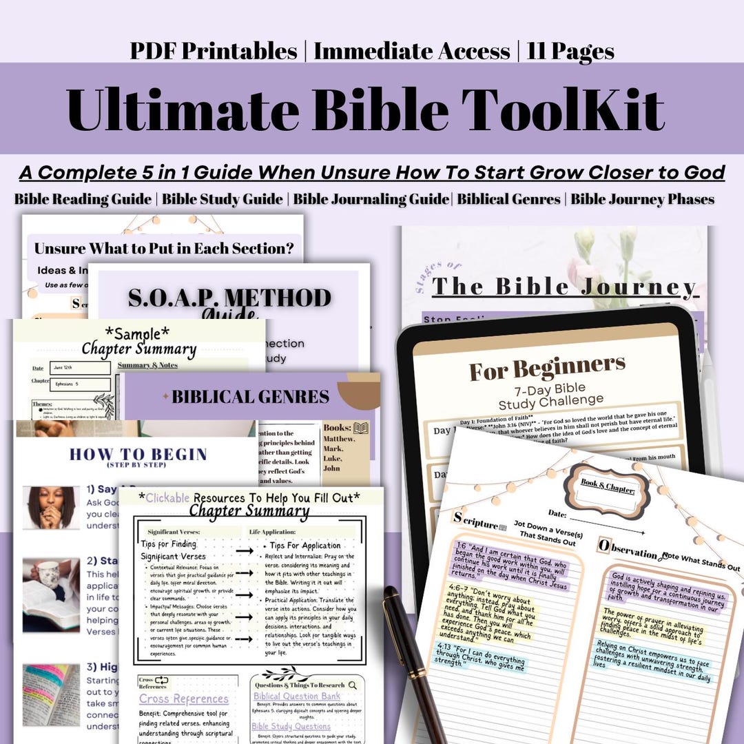 Bible Study Guide for Beginners | Christian Gift |bible Reading, Study ...