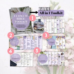 Beginner Bible Study: Daily Verse & Journal Prompts (digital Print) - Etsy