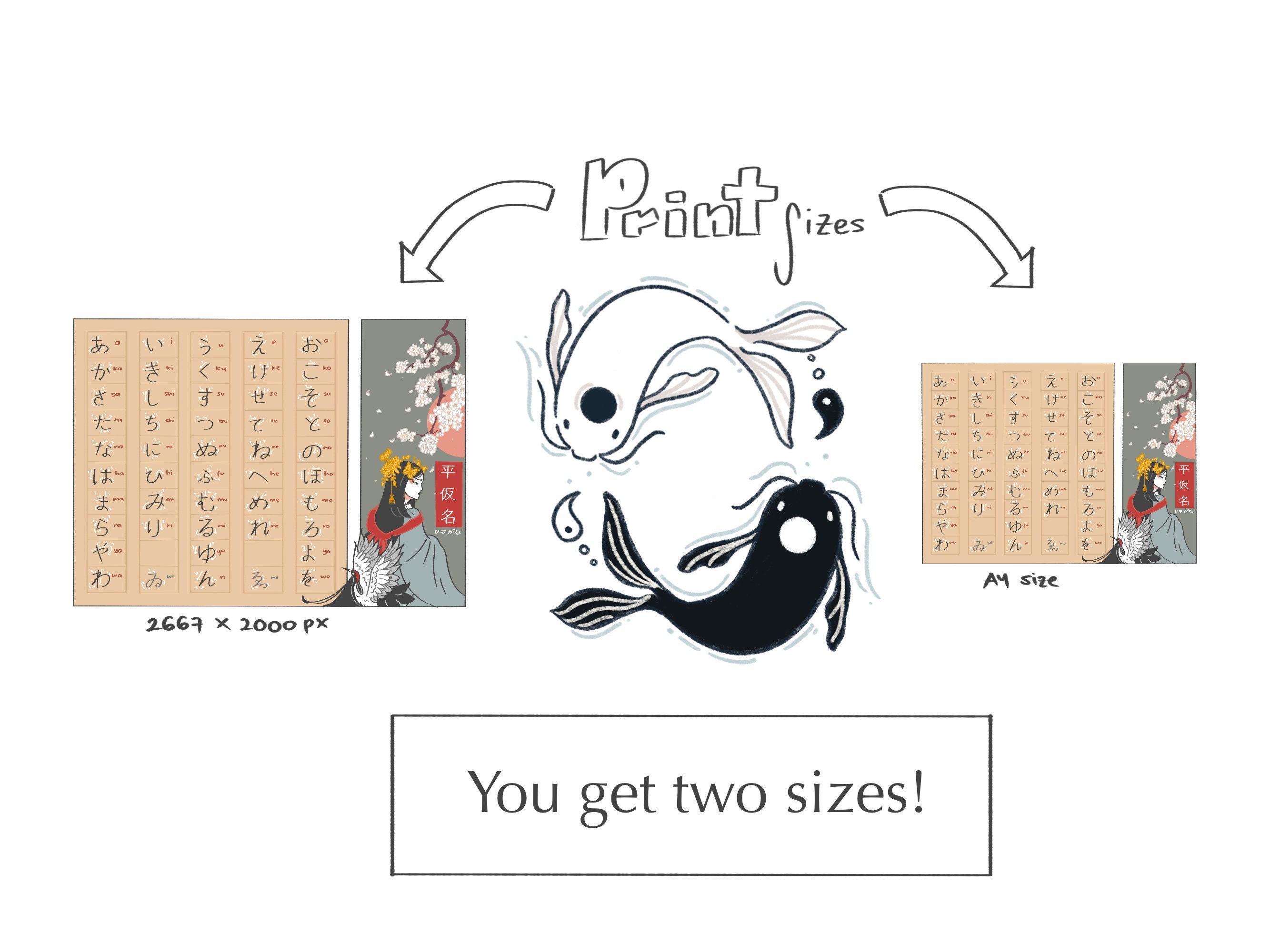 Hiragana Chart Digital Download for Japanese Learners - Etsy