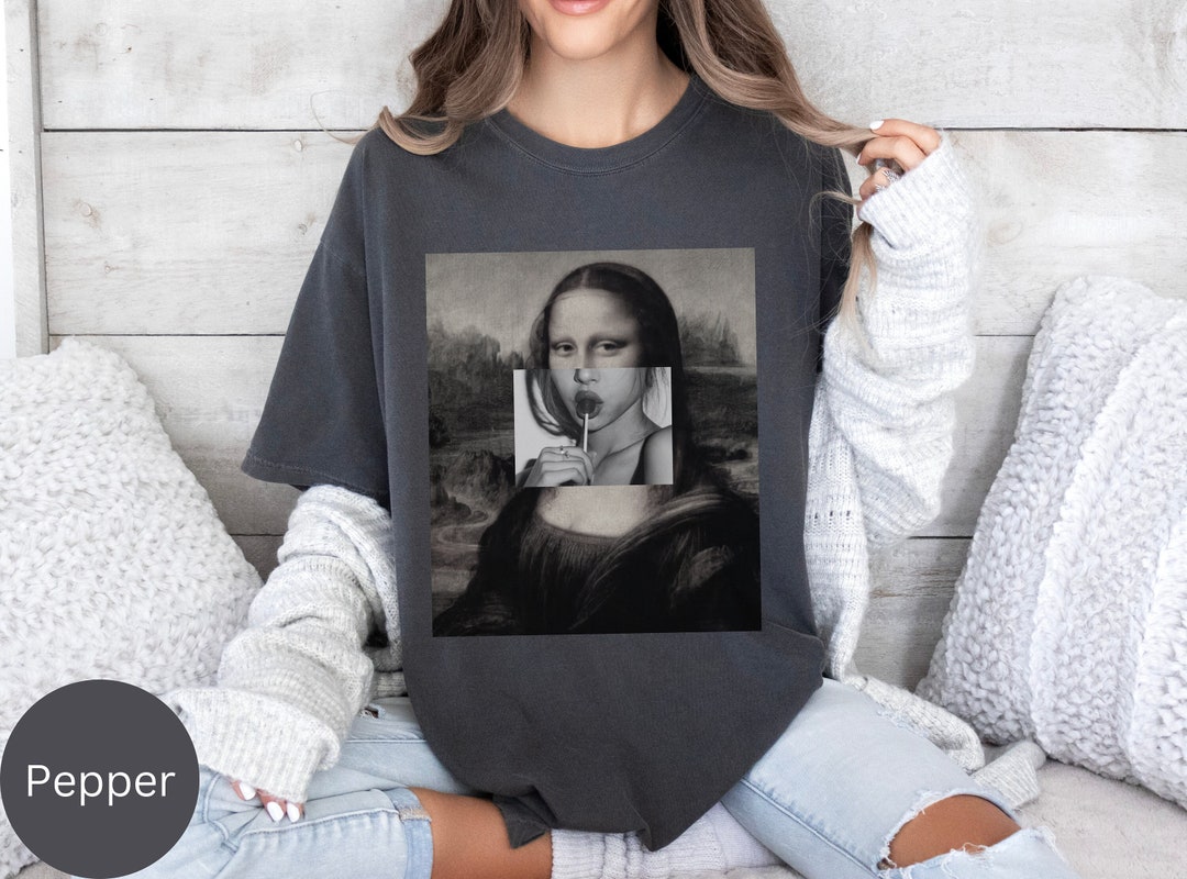 Mona Lisa Shirt, Provocative Shirt, Feminism Shirt, National Womens Day ...