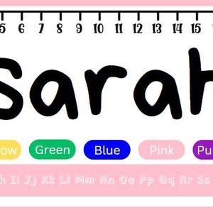 Student Desk Name Labels, Editable Classroom Printables, Student Name ...