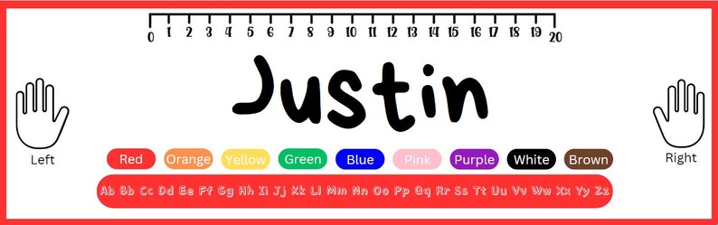 Student Desk Name Labels, Editable Classroom Printables, Student Name ...