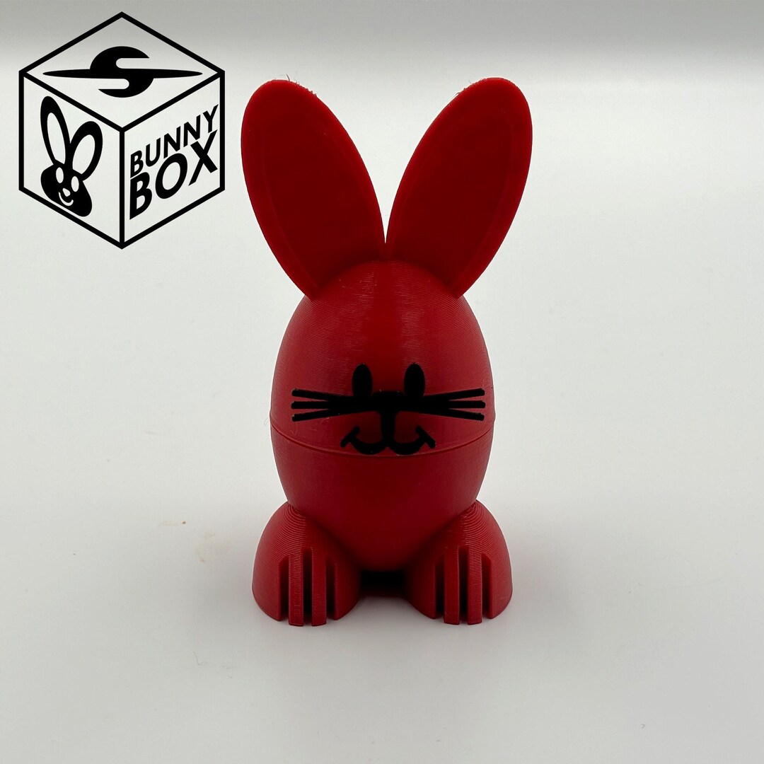 Bunny Box Egg | 3D Printed Easter Gift Box| Easter Basket Alternative| Kids Easter Gift| Easter ...