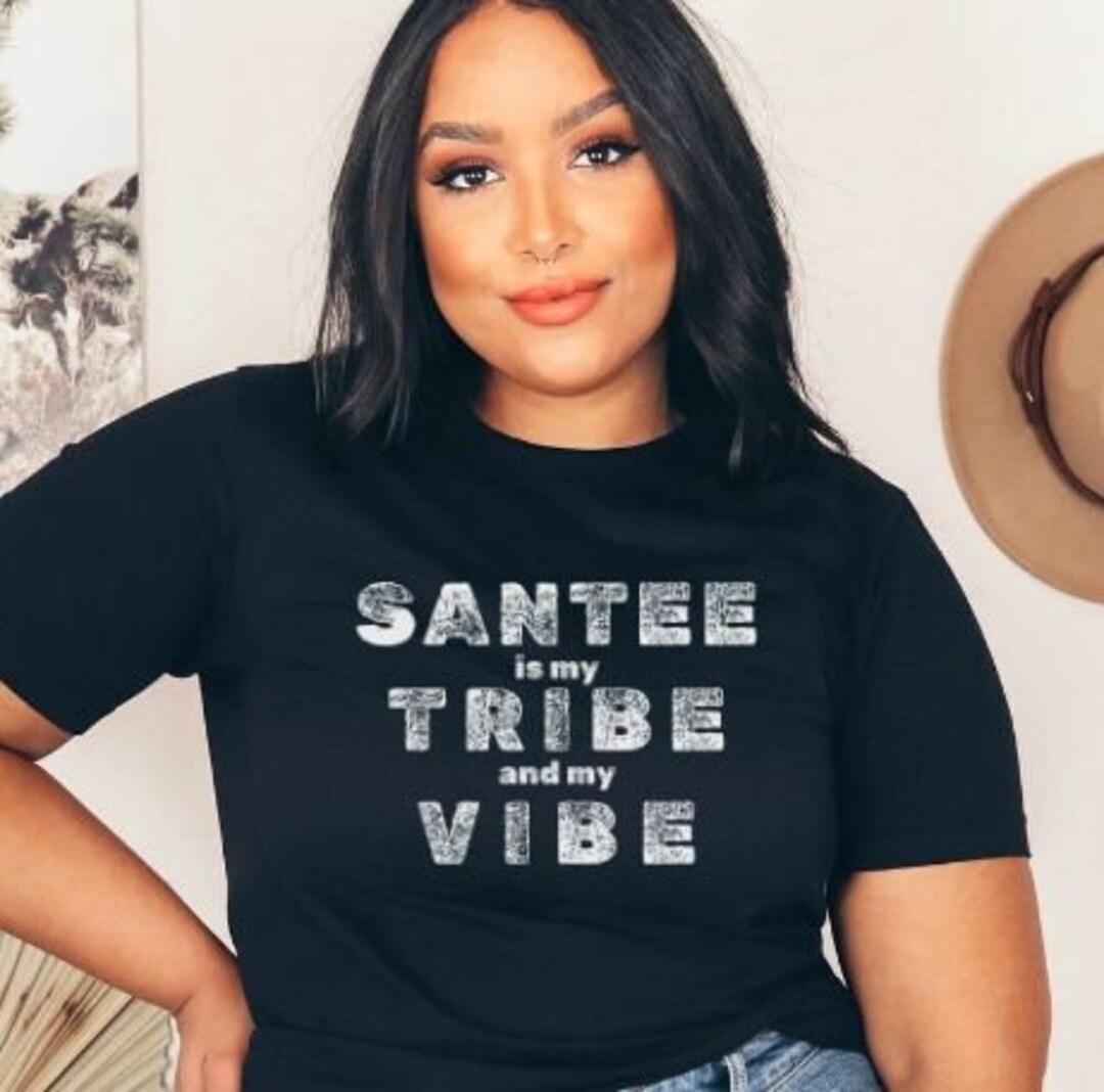 Santee My Tribe My Vibe Tshirt Indigenous Native Pride Gift Idea Native ...