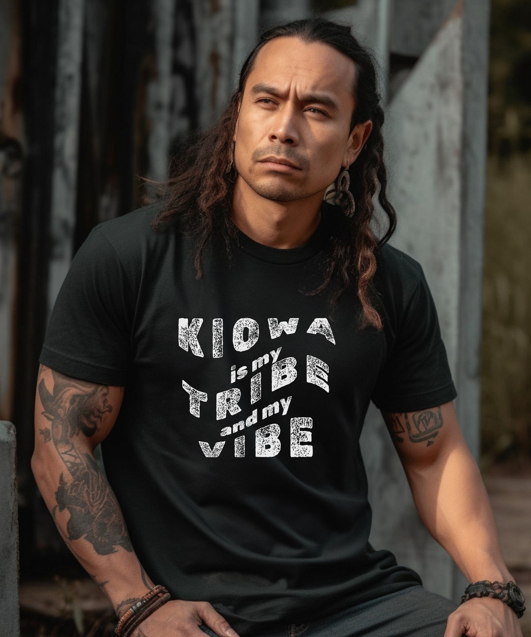 Kiowa is My Tribe and My Vibe T-shirt Native T-shirt Native Pride Native American Tee Kiowa ...