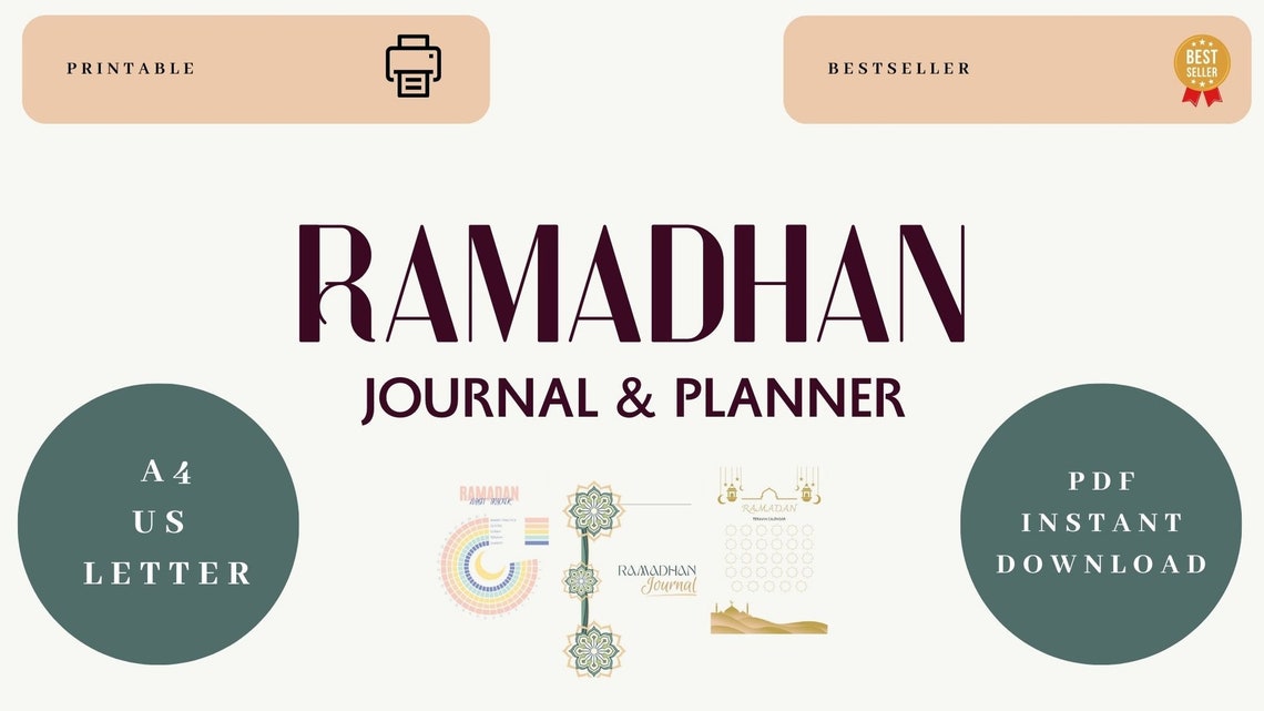 Quran Journal Digital, Quran Tracker, Ramadan Planner, Quran Journaling ...