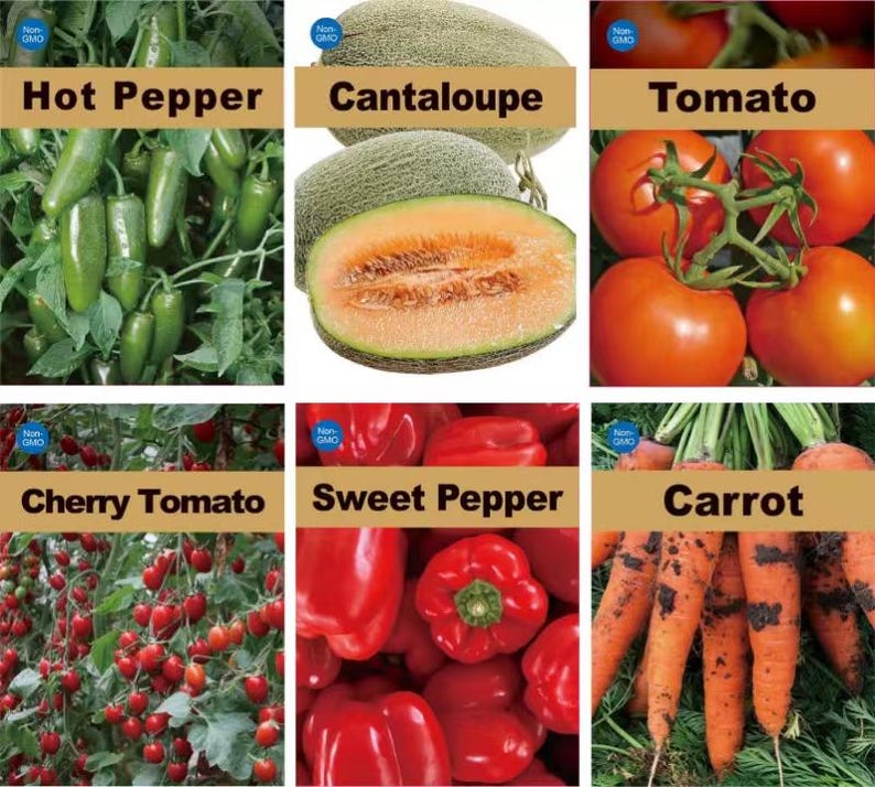 Atlas Vegetable Seeds Survival Garden Kit - Over 50,000 Seeds, 35 ...
