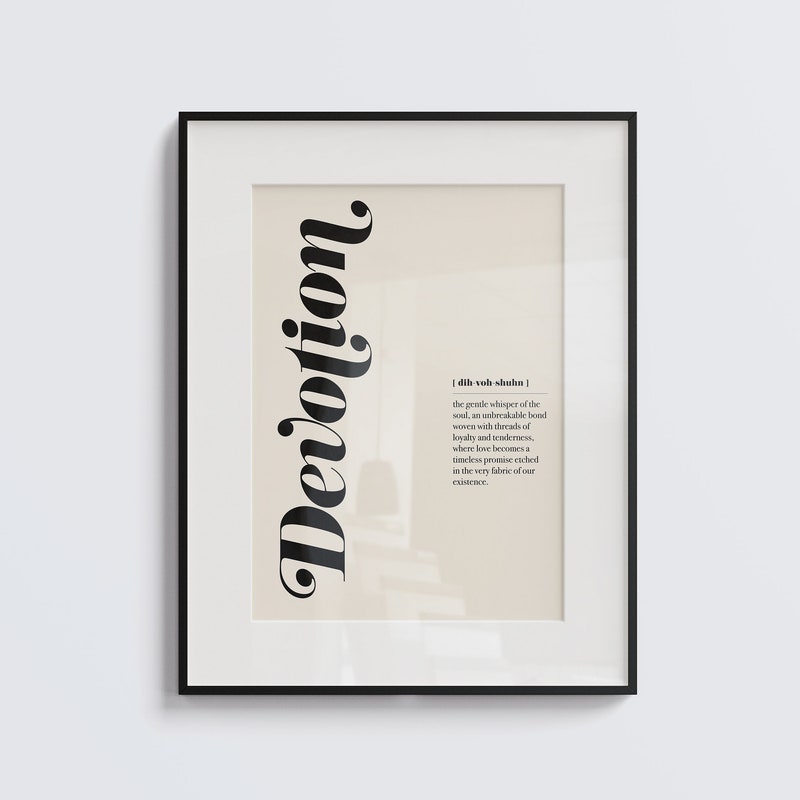 Devotion - Etsy