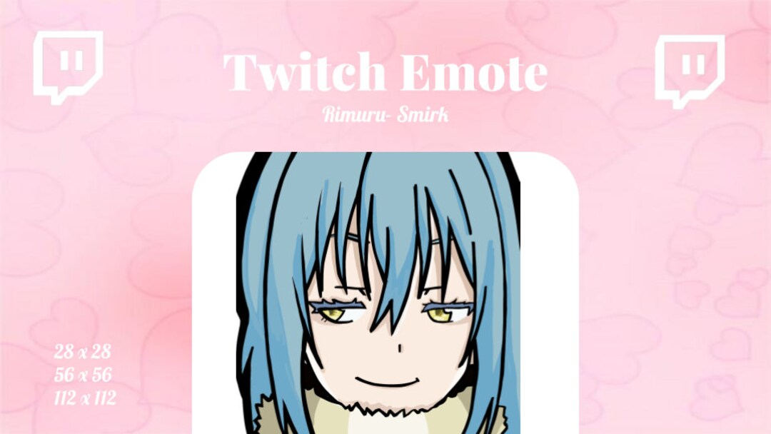 Emote Rimuru Smirk - Etsy