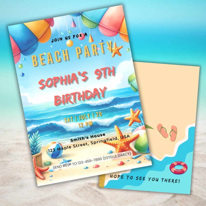 Beach Themed Party - Etsy