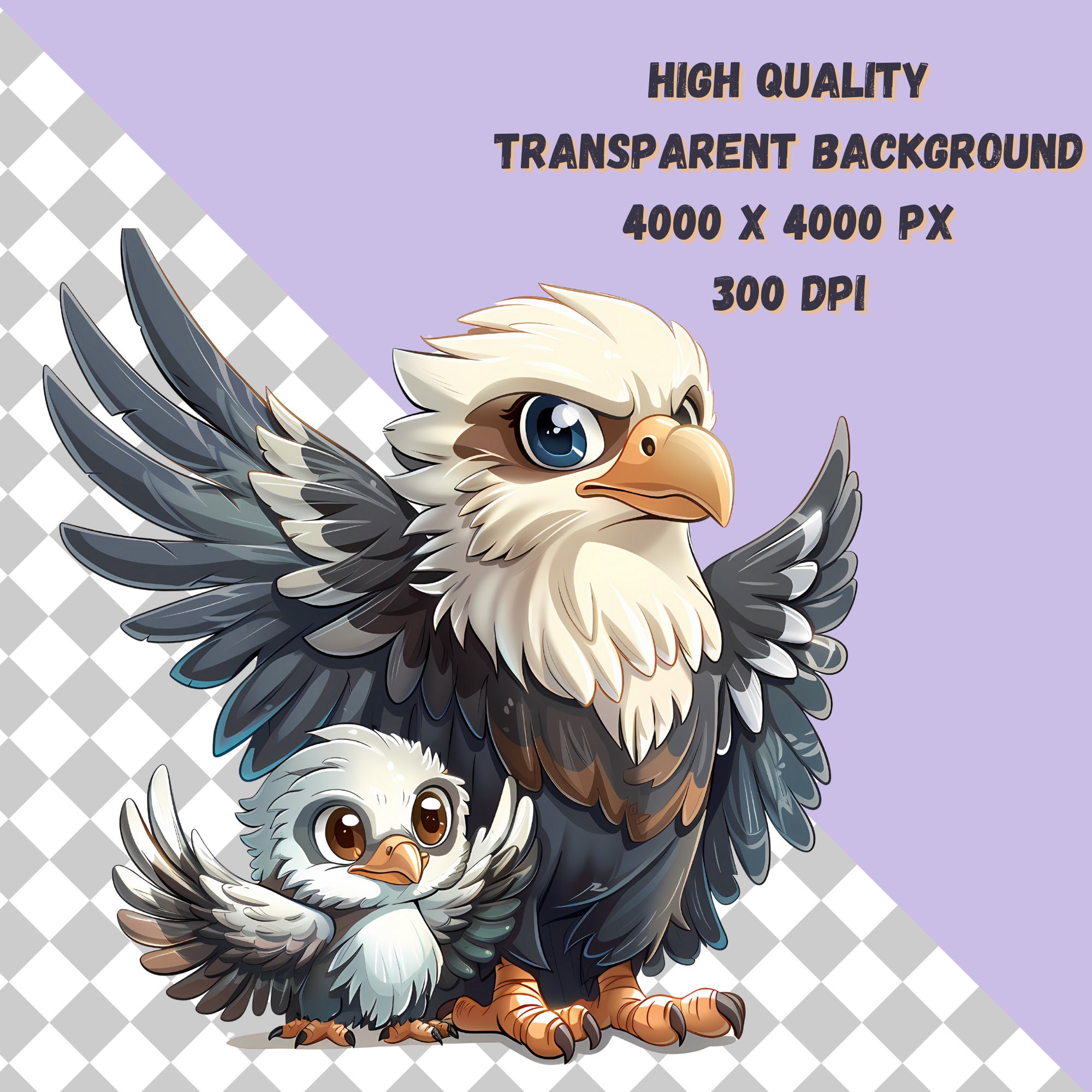 25 Eagle PNG Clipart, Watercolor Eagle Clipart, High-quality Image ...