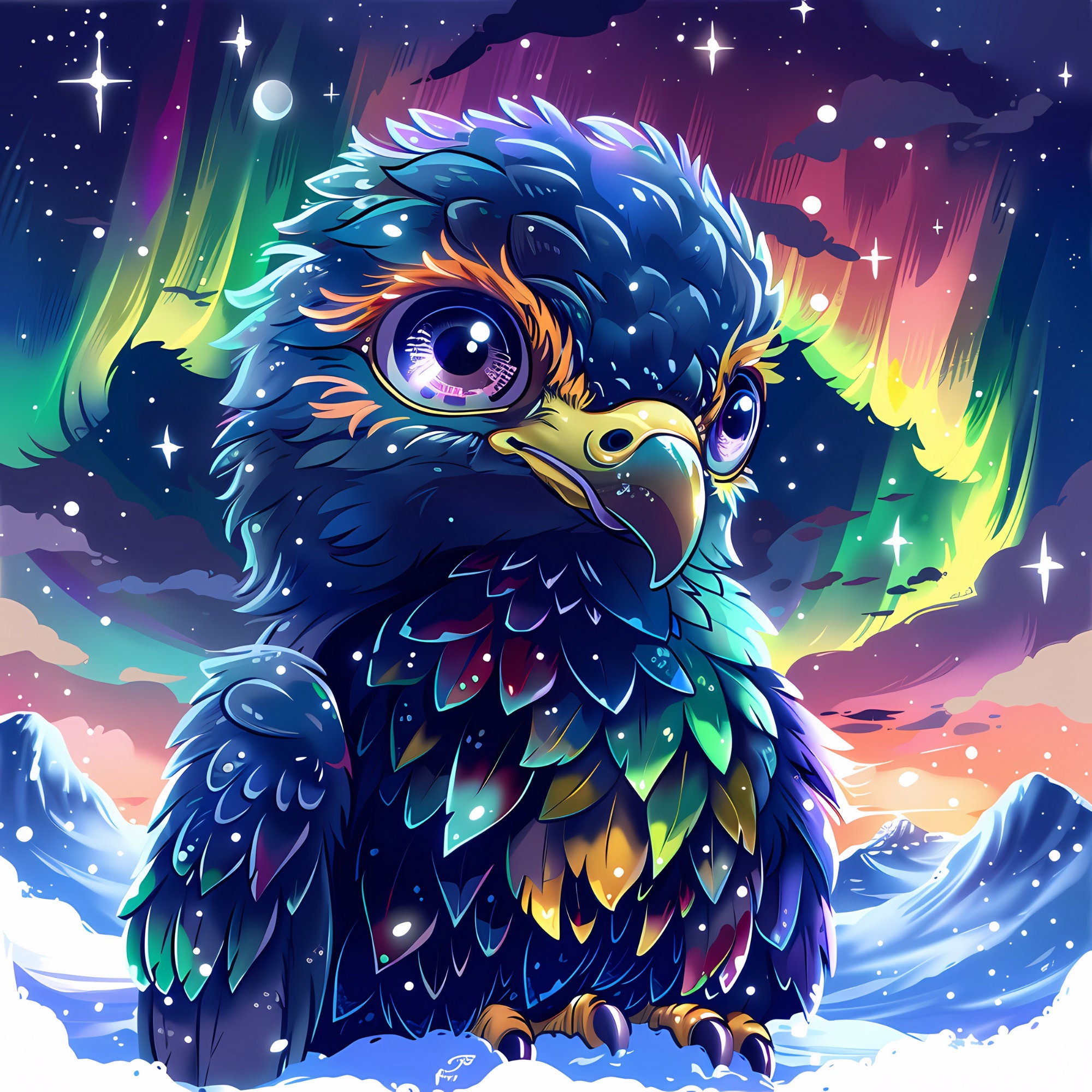 25 Eagle PNG Clipart, Watercolor Eagle Clipart, High-quality Image ...