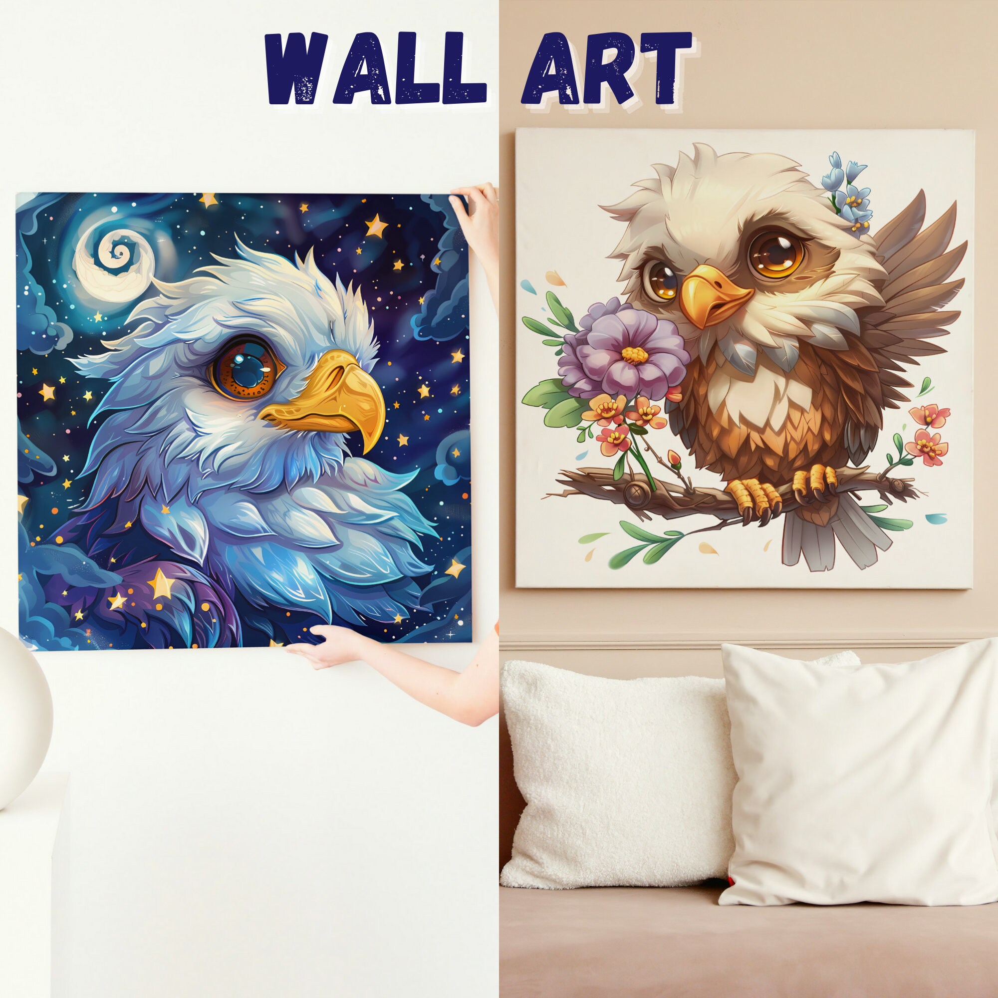 25 Eagle PNG Clipart, Watercolor Eagle Clipart, High-quality Image ...