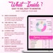 Pink Ladies Budget Planner: Annual Google Sheets Template (digital ...