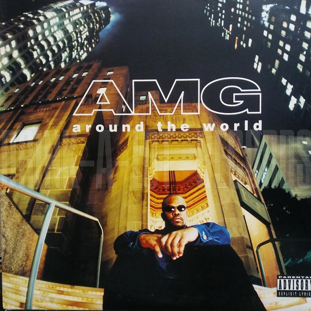 AMG - Around the World, 12" Vinyl Single, Vintage 1995, West Coast Rap ...