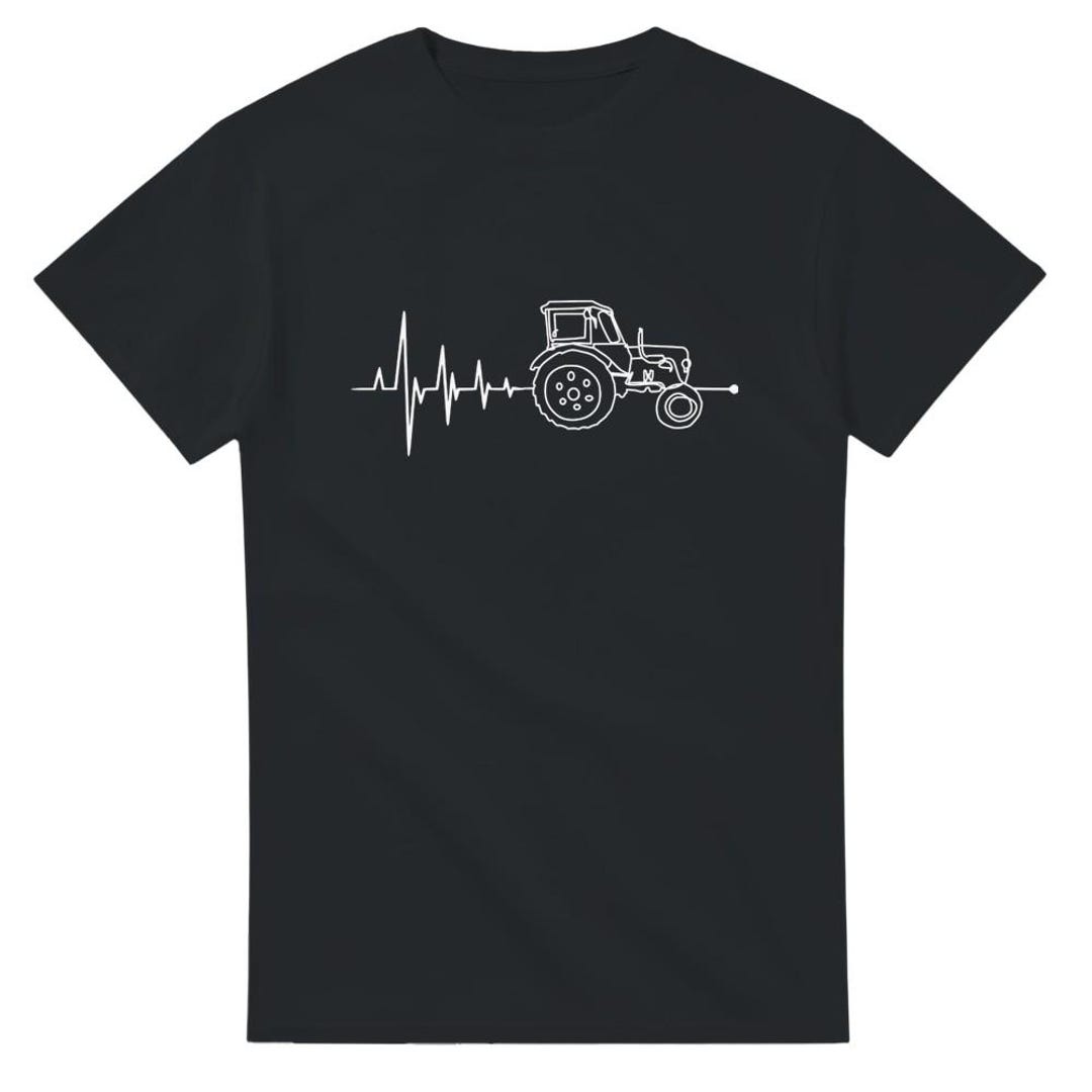 T-shirt “heartbeat & Famulus Tractor” – for Real GDR Tractor Fans! - Etsy