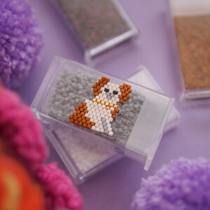 Staffordshire Dog Stitch Pattern, King Charles Spaniel Stitch Earrings ...