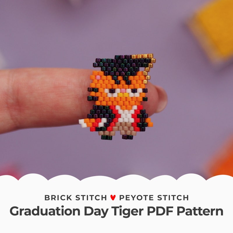 Beaded Graduation Cap Patterns - Etsy