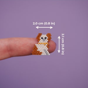Staffordshire Dog Stitch Pattern, King Charles Spaniel Stitch Earrings ...