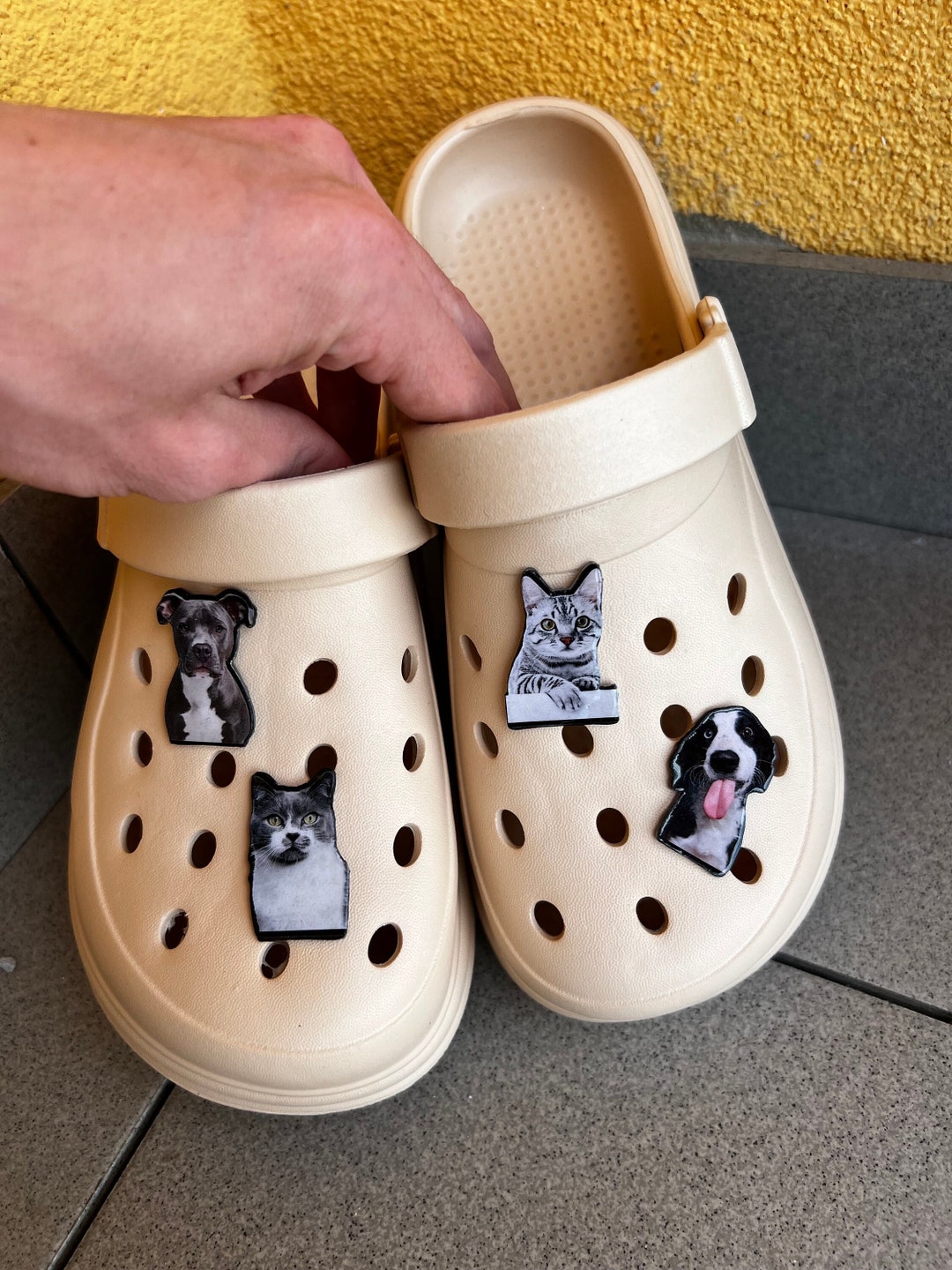 Custom PET Jibbitz Custom Jibbitz Personalized Accessories Handmade ...