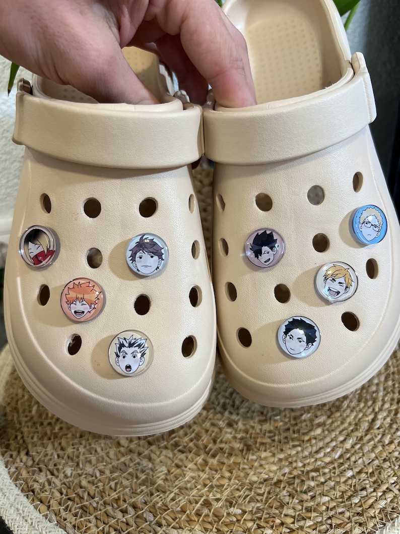 Haikyuu Jibbitz Volleyball Players Croc Charms - Etsy