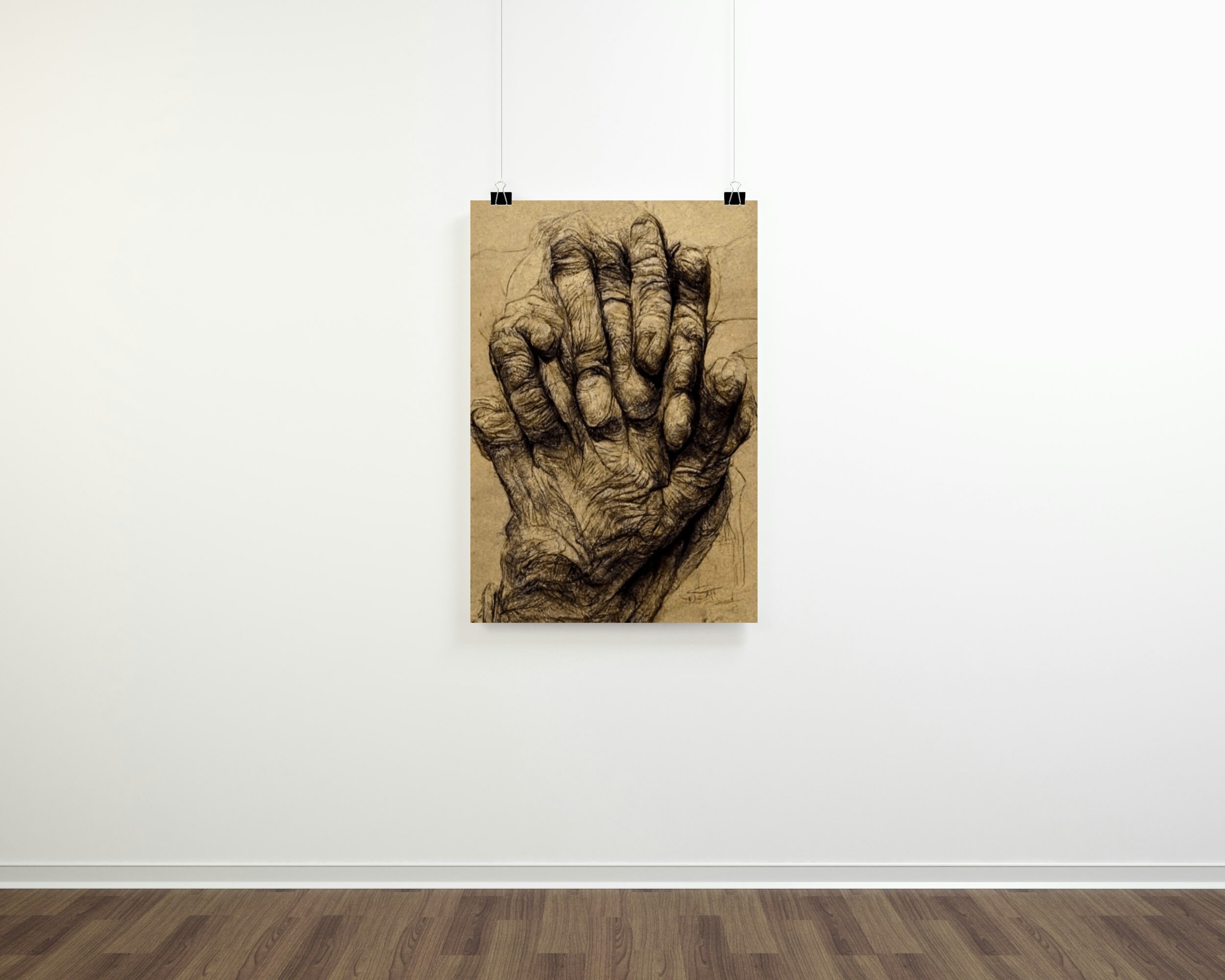 Poster, Hand, AI, Digital Art, Printable, Wall Art - Etsy