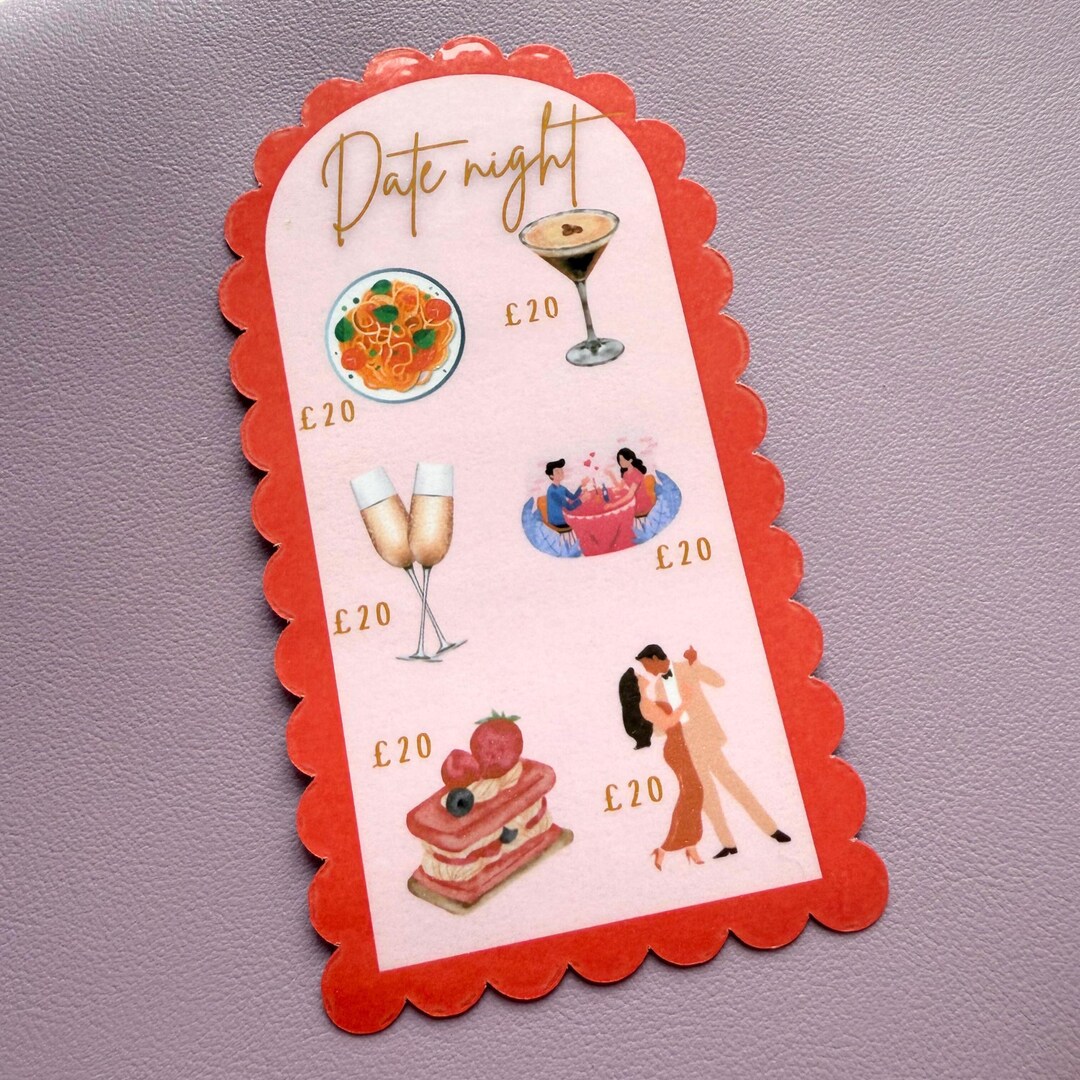 Date Night Savings Tracker | A6 Binder Insert - Etsy