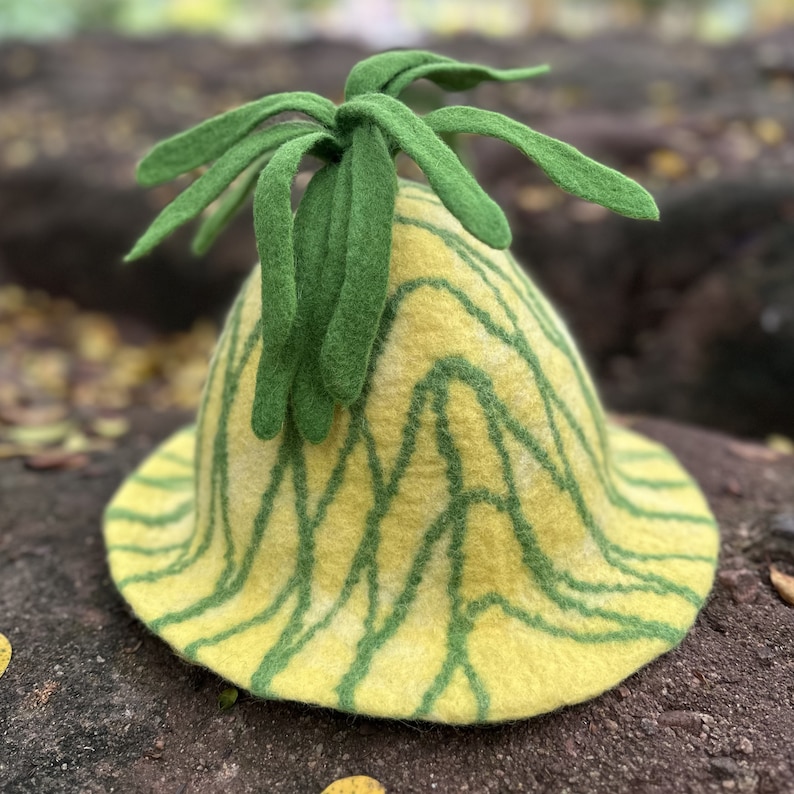Handmade Wool Felt Fruit Hat: Funny Party/sauna Hat (56-60CM) - Etsy