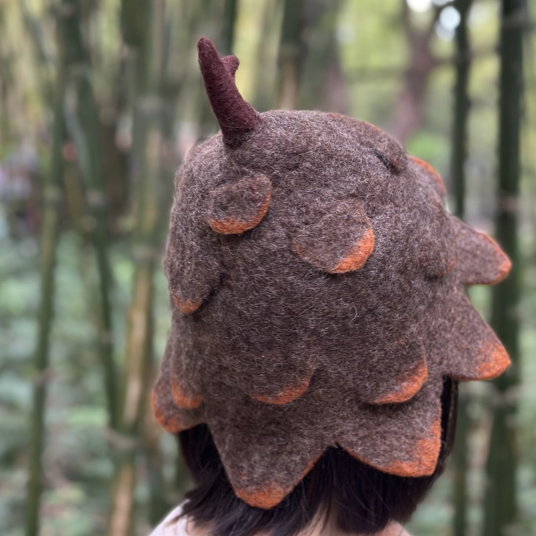 Brown Nut Hat, Green Nut Hat, Red Nut Hat, Ren Faire Hat, Sauna Hat ...