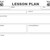 Lesson Plans - Digital Printable Pages - Etsy