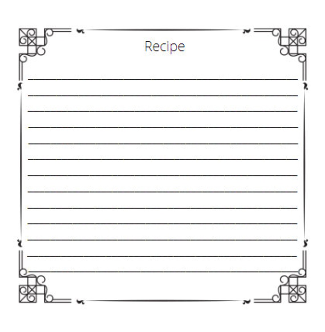 Pizzelle Cookie Recipe and Note Cards - Etsy