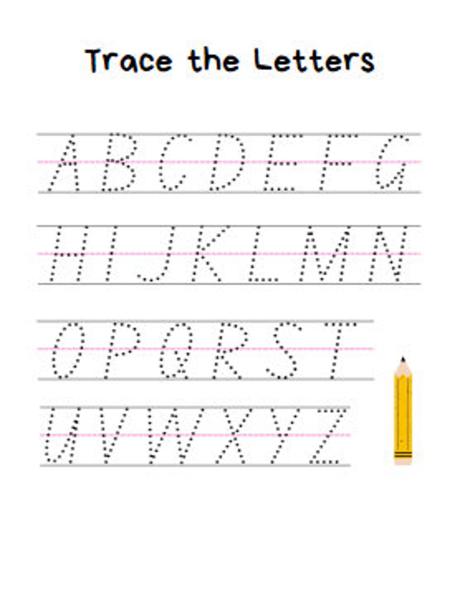 Alphabet Tracing Learn to Write - Etsy