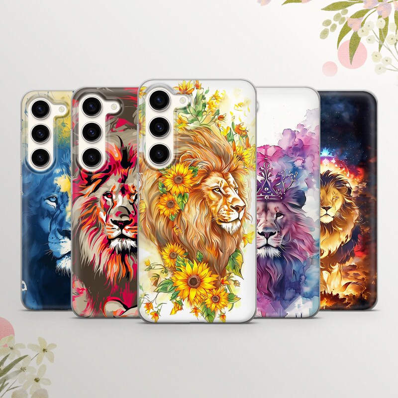 Lion Phone Case - Etsy
