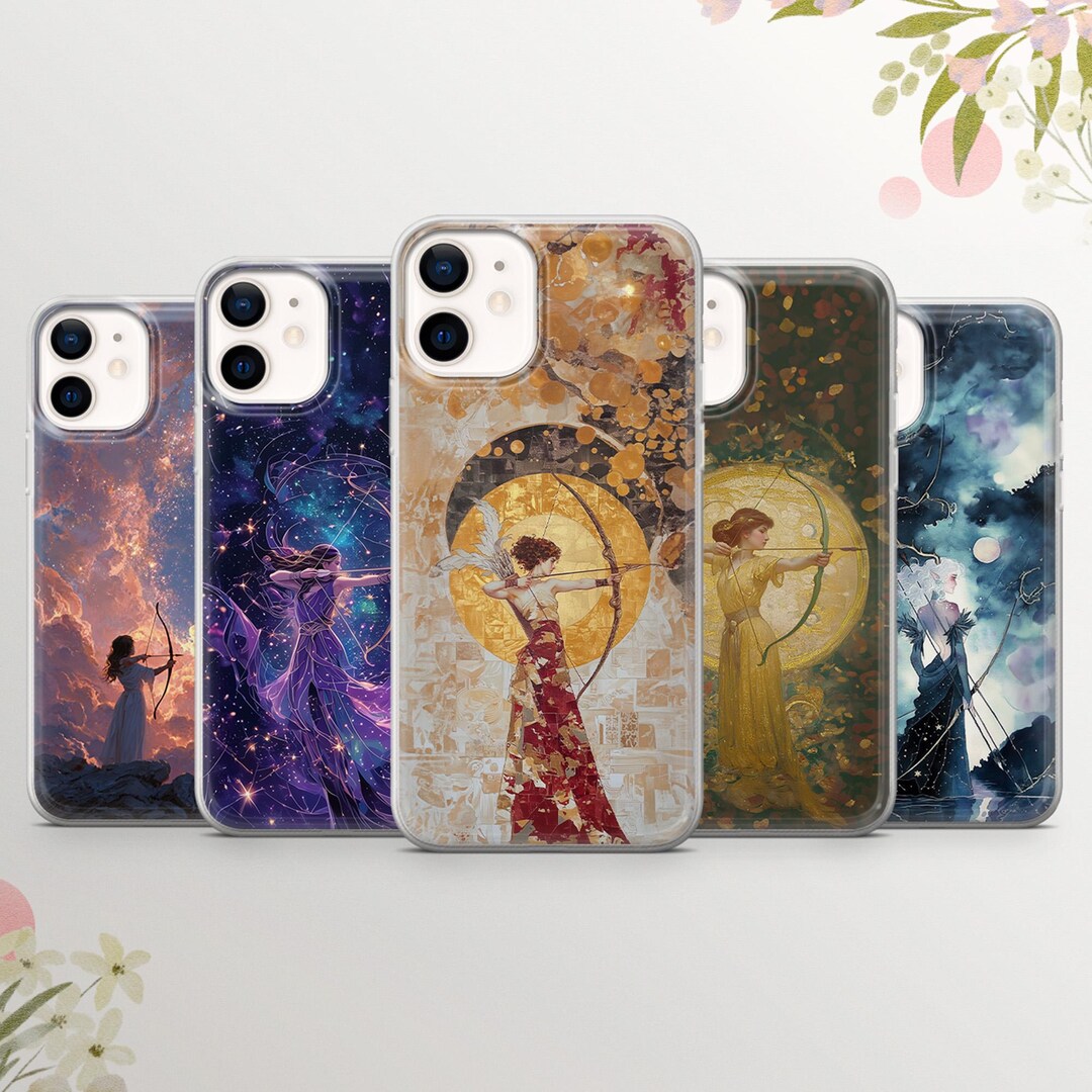 Zodiac Sign Sagittarius Phone Case: Astrological TPU Cover for iPhone ...