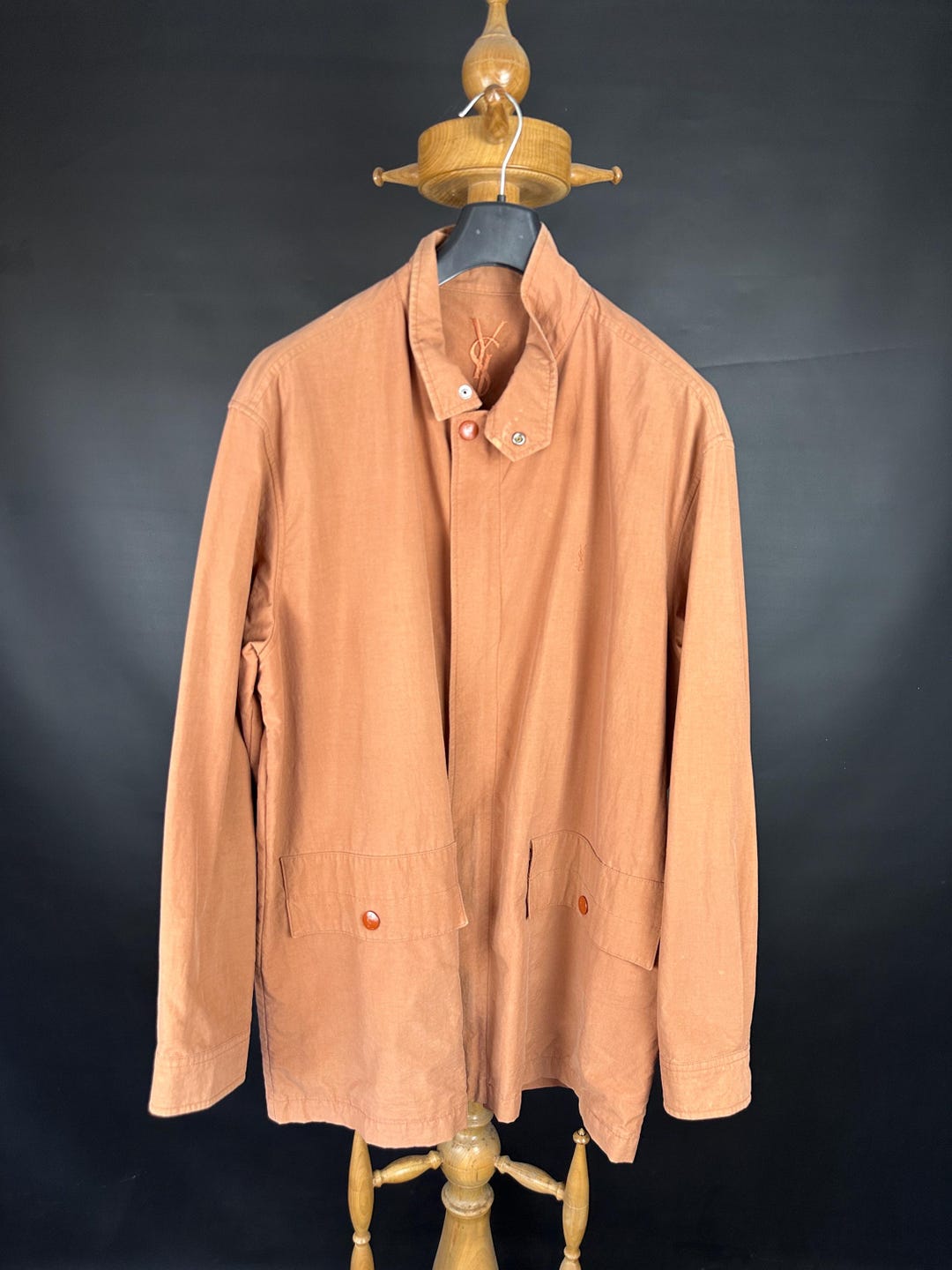 Vintage Yves Saint Laurent YSL Orange Jacket - Etsy