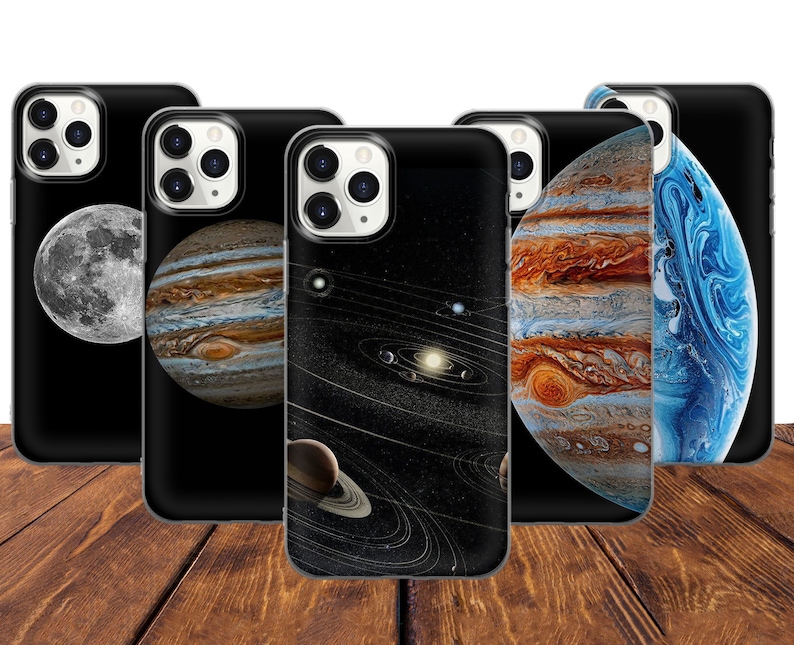 Solar System Phone Case Planets Model Cover for iPhone 15 Promax 14 Pro ...