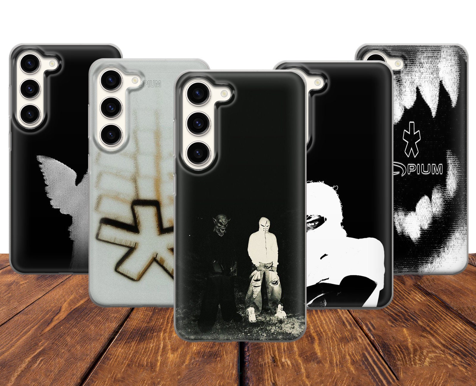 Stylish Vamp & Opium-inspired Custom Phone Case for iPhone 15 Promax 14 ...