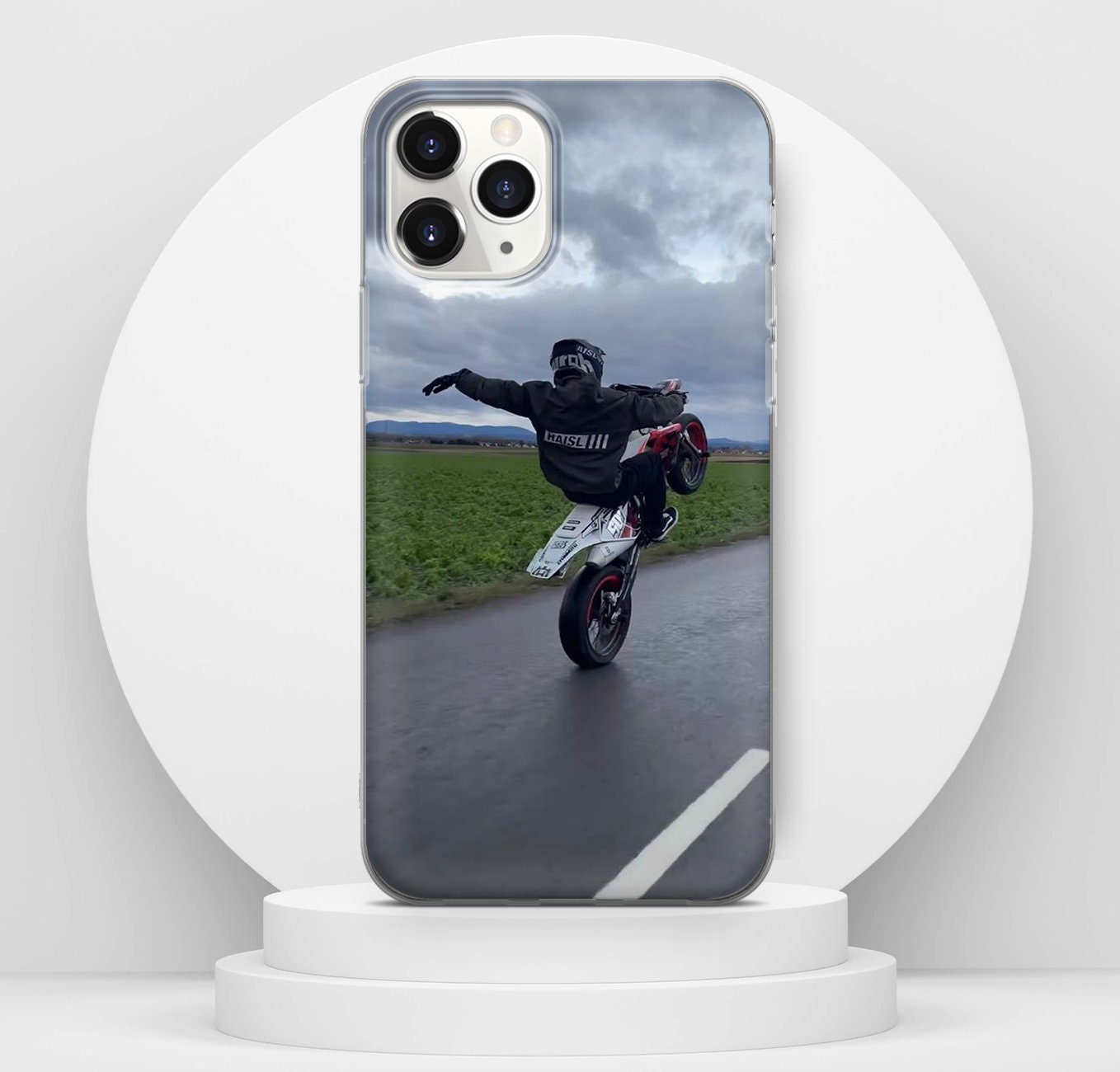 Motocross Motorbike Phone Case iPhone Cover for iPhone 15/14 Pro 13 12 ...