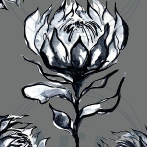 Printable Protea Themed Bookmarks Set of 5 - Etsy