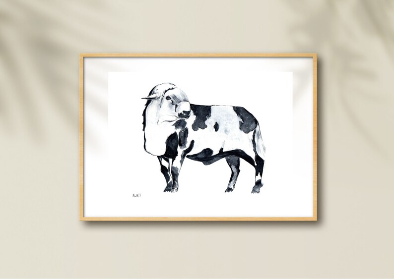 Meatmaster Sheep Watercolour Instant Downloadable Art Print "meatmaster ...