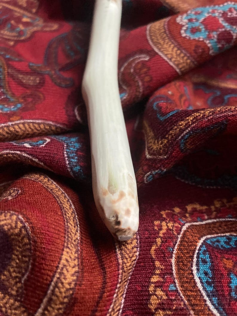 Handcrafted Celtic Hazelwood Wand – Magical Divination Tool for Wisdom ...