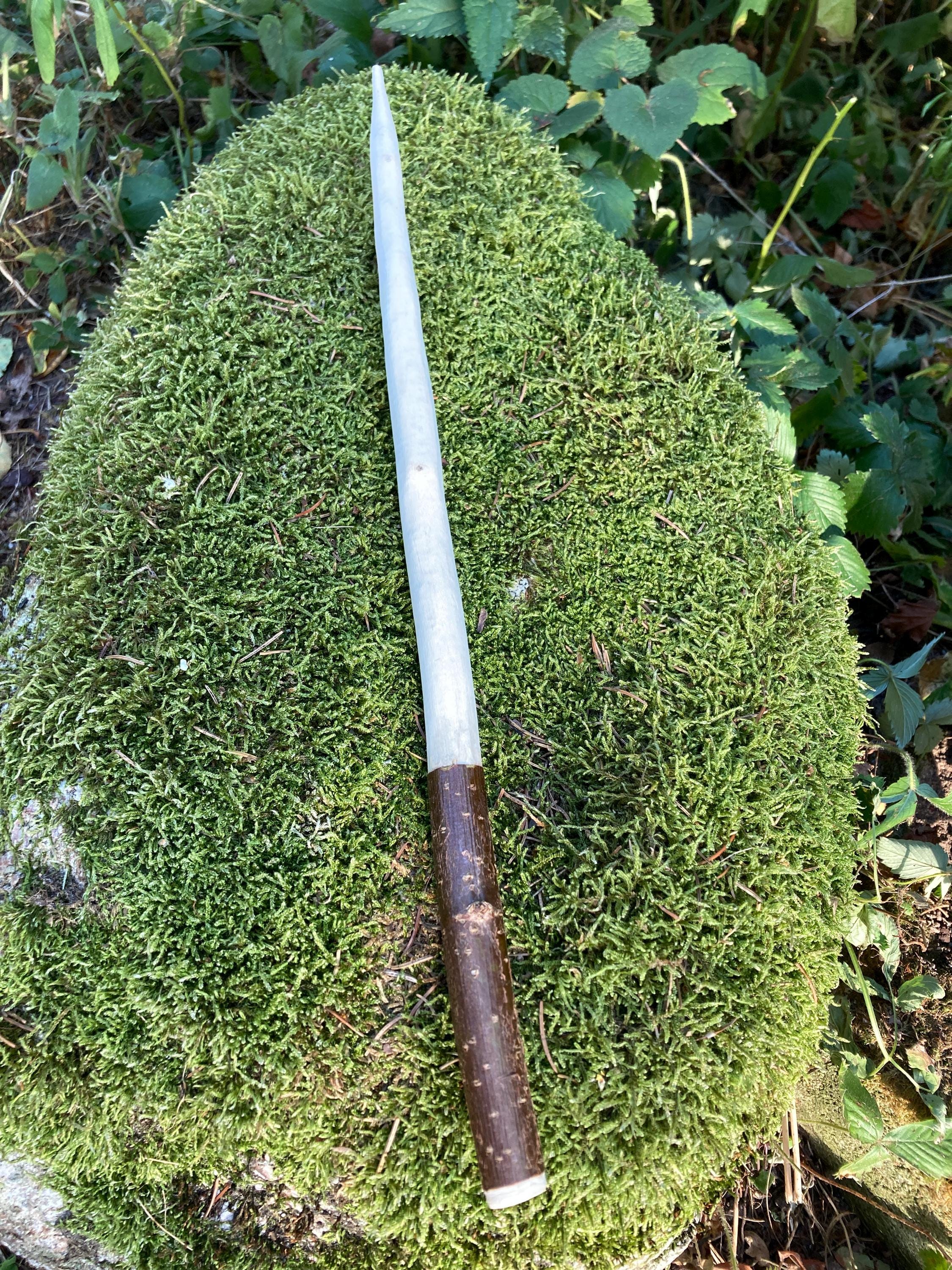 Handcrafted Celtic Hazelwood Wand Magical Divination Tool for Wisdom ...