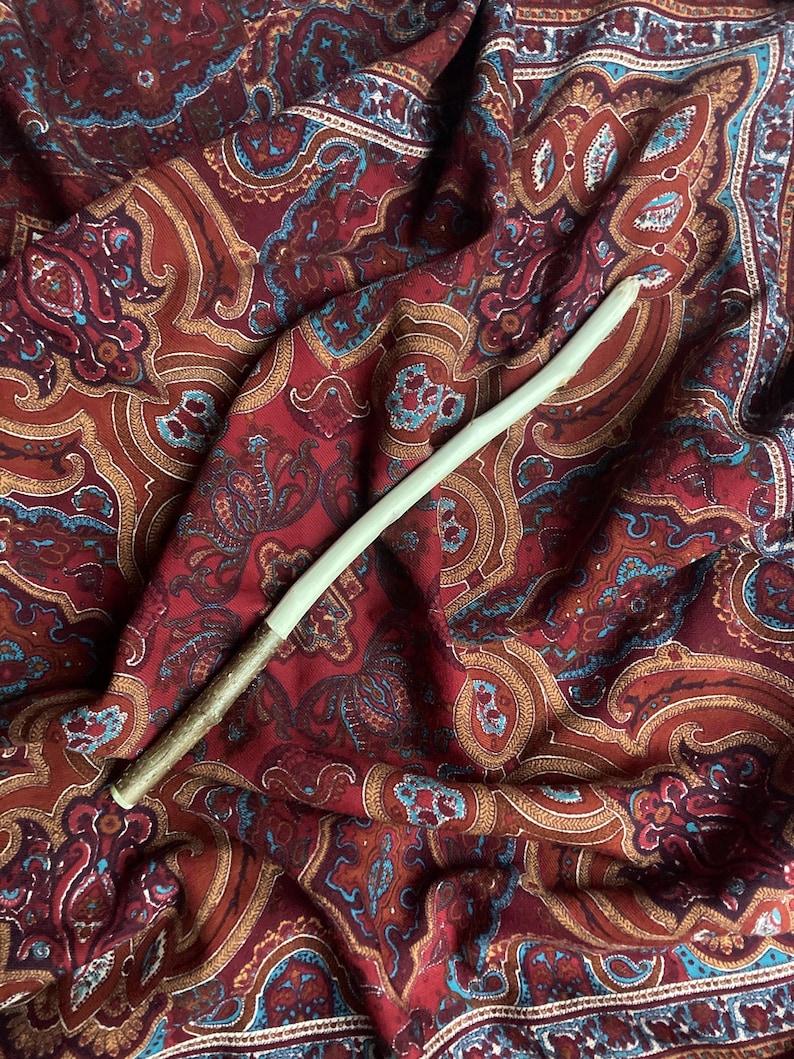 Handcrafted Celtic Hazelwood Wand – Magical Divination Tool for Wisdom ...