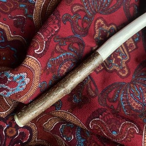 Handcrafted Celtic Hazelwood Wand – Magical Divination Tool for Wisdom ...