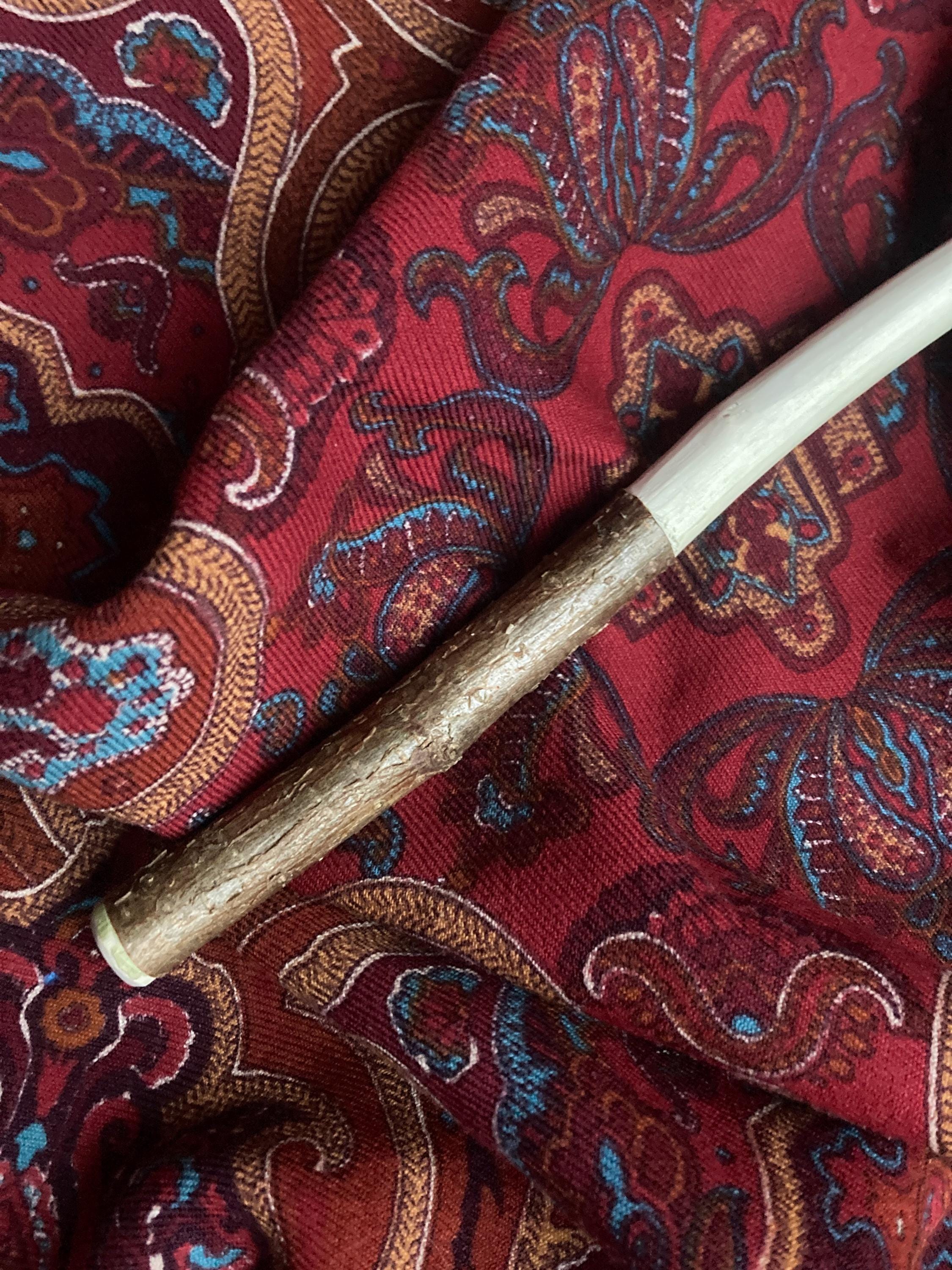 Handcrafted Celtic Hazelwood Wand – Magical Divination Tool for Wisdom ...