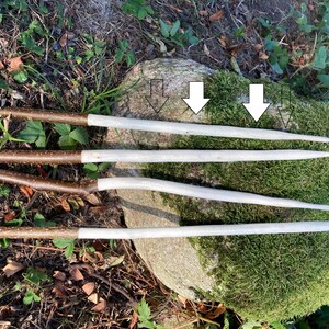 Handcrafted Celtic Hazelwood Wand Magical Divination Tool for Wisdom ...