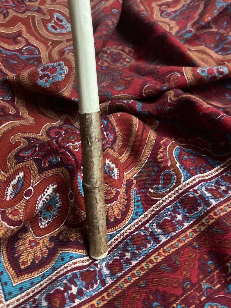 Handcrafted Celtic Hazelwood Wand – Magical Divination Tool for Wisdom ...