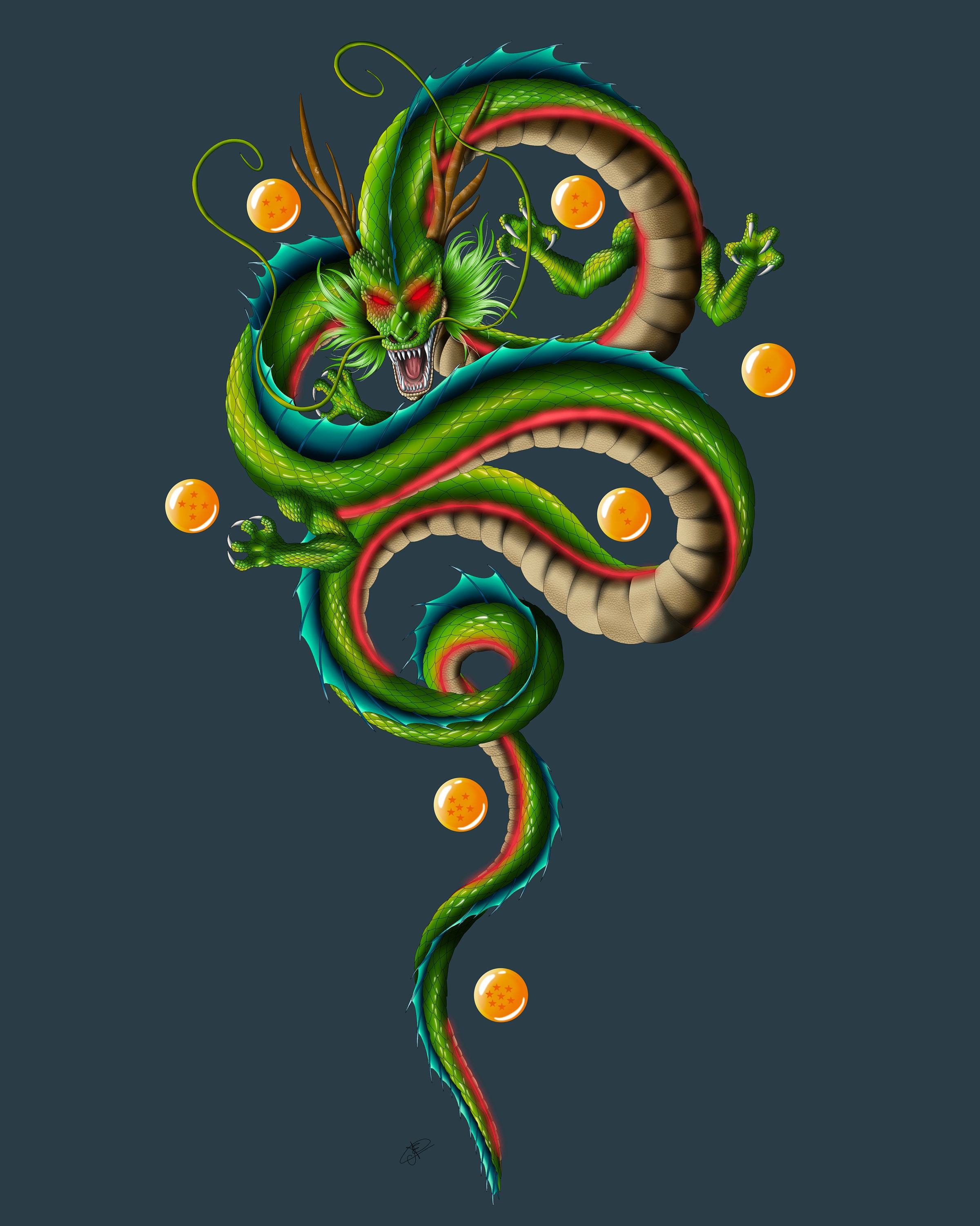 Shenron Dragon Ball - Etsy